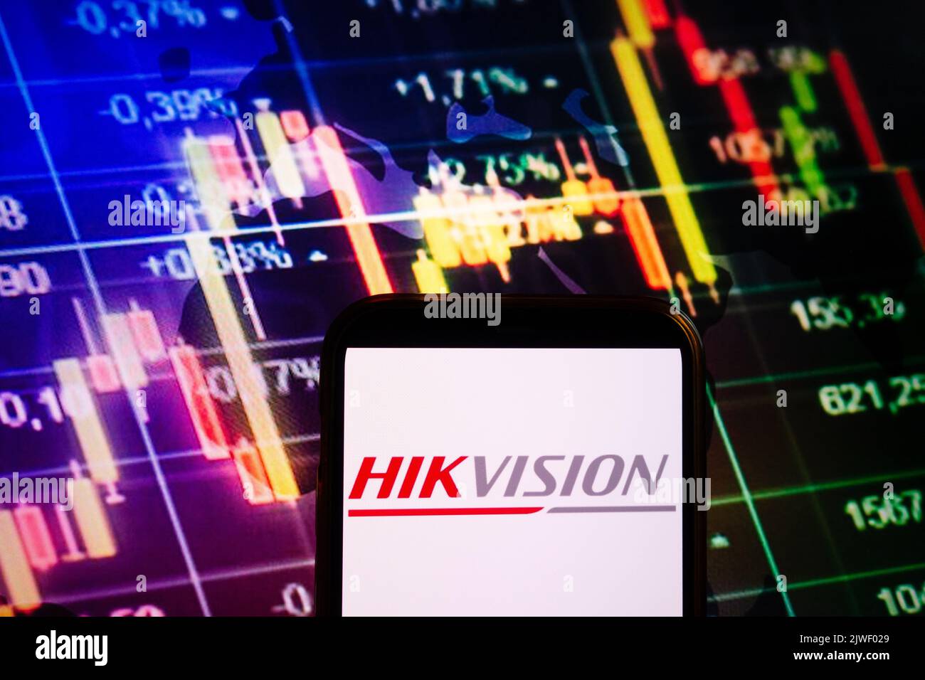 KONSKIE, POLAND - September 04, 2022: Smartphone displaying logo of ...