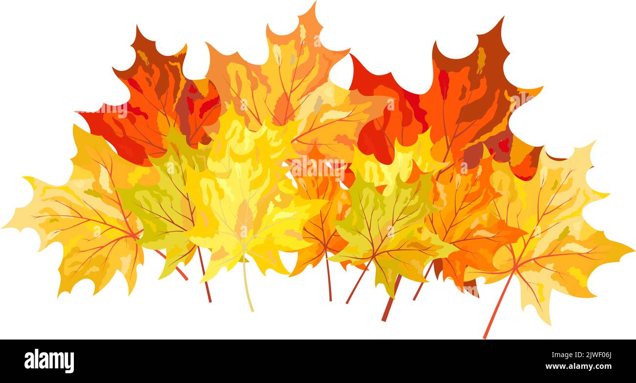 Autumn Element for creating great fall design. Vector illustration ...