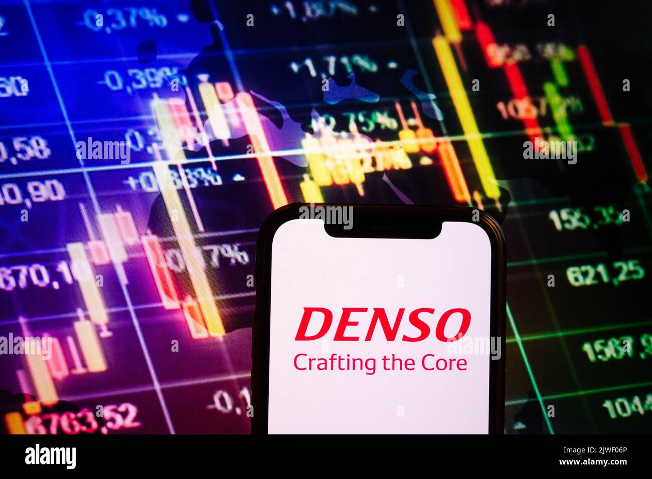 Denso logo hi-res stock photography and images - Alamy