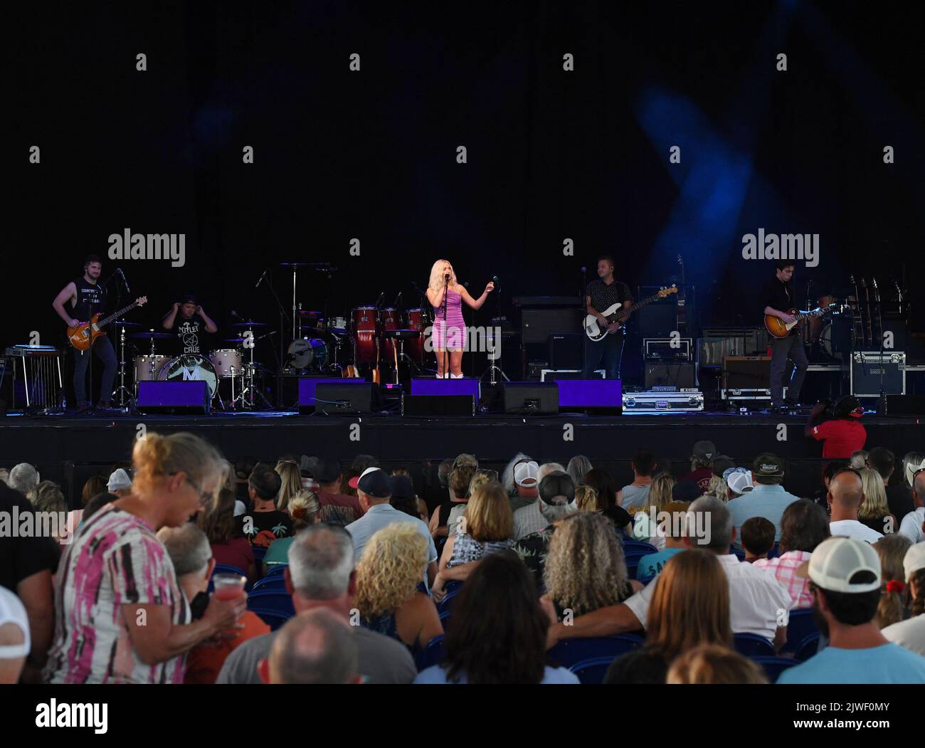 September 4, 2022, Portsmouth, Virginia, USA: MEGAN MORONEY brings some ...