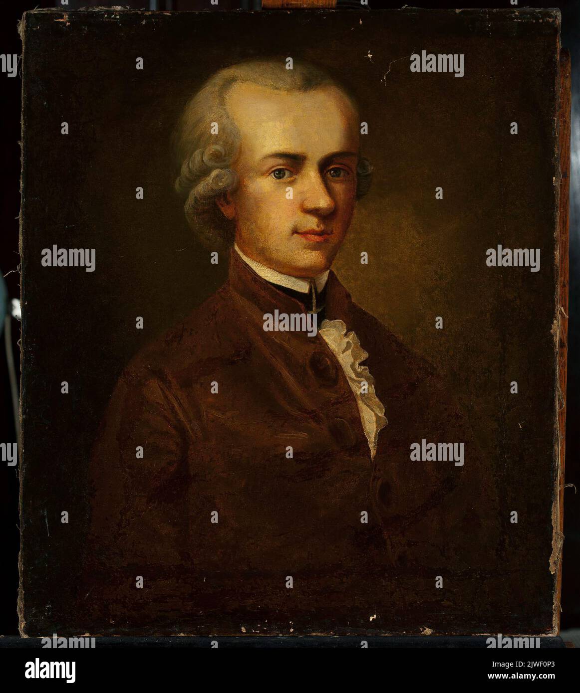 Portrait of Michał Ossowski. nieznany malarz polski, painter Stock ...