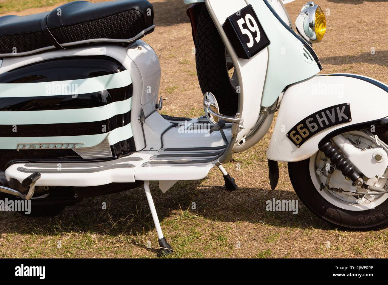 Isle of Wight Scooter Rally 2022 Stock Photo - Alamy