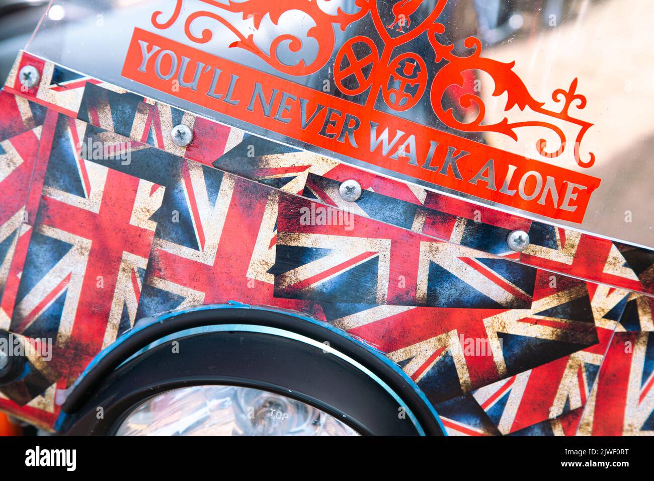 Isle of Wight Scooter Rally 2022 Stock Photo - Alamy