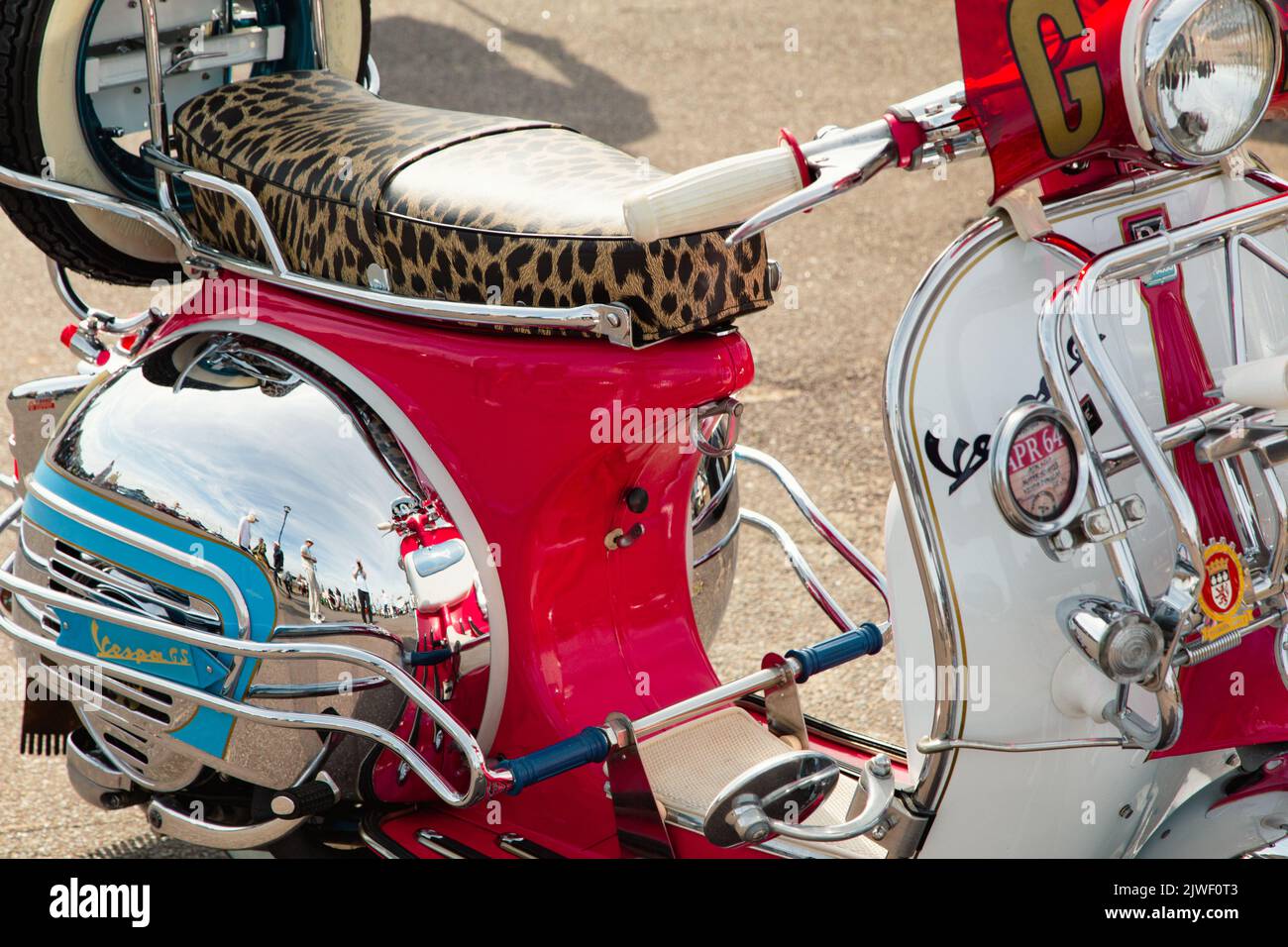 Isle of Wight Scooter Rally 2022 Stock Photo - Alamy