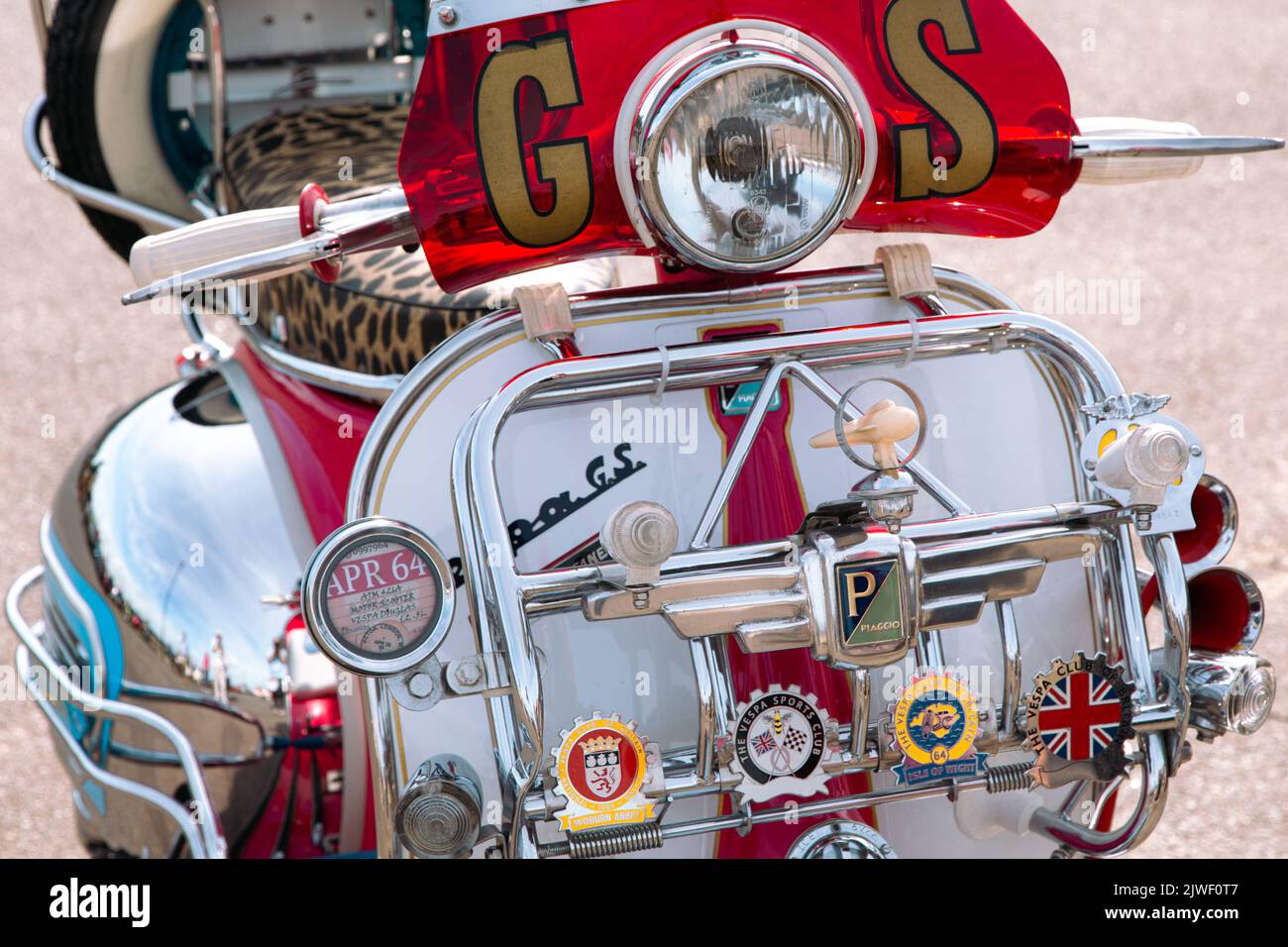 Isle of Wight Scooter Rally 2022 Stock Photo - Alamy