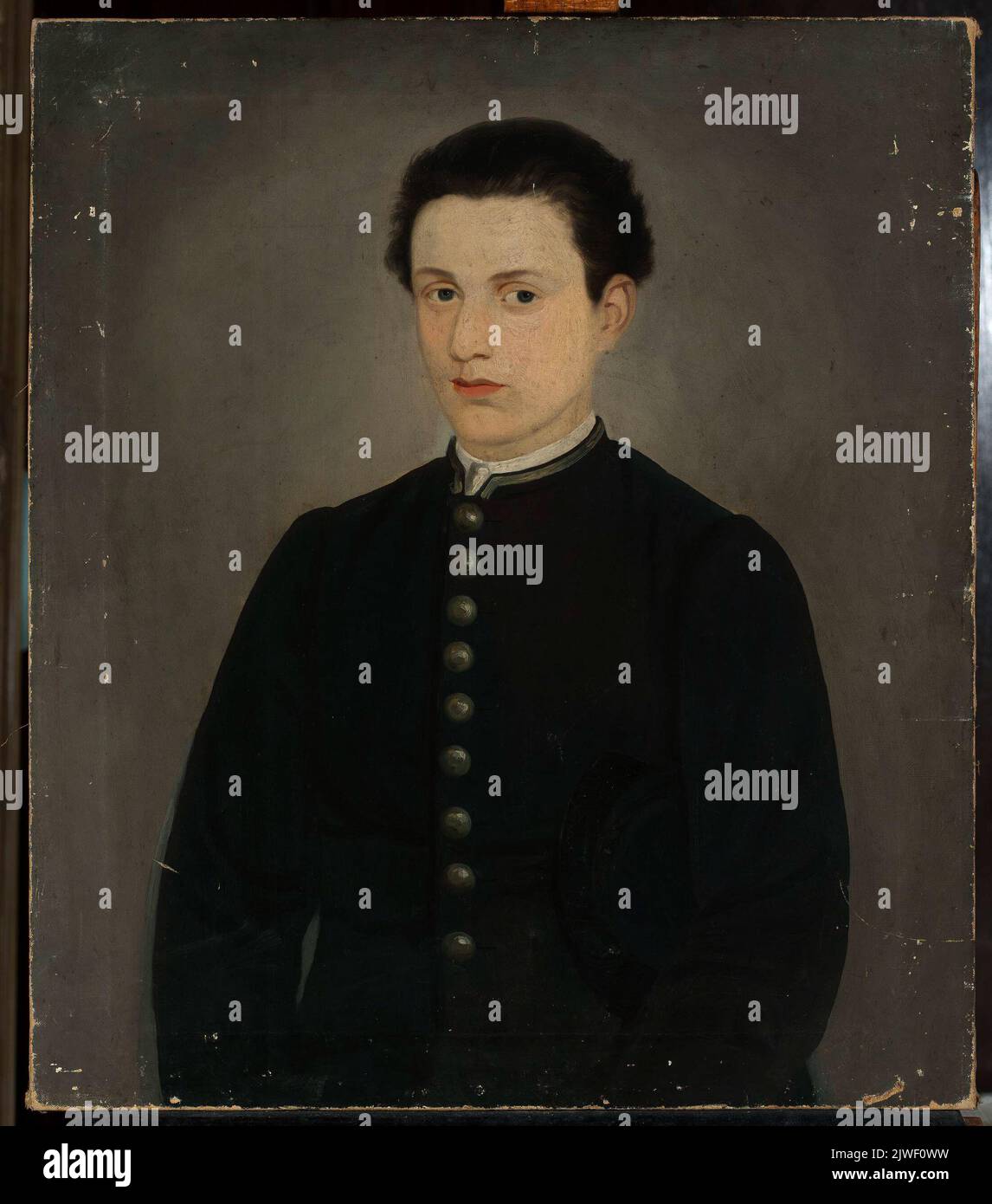 Portrait of Leopold Méyet (1850–1912) in the uniform of the classical ...