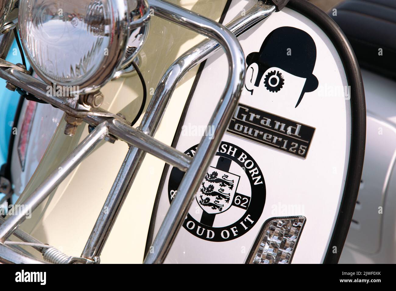 Isle of Wight Scooter Rally 2022 Stock Photo - Alamy