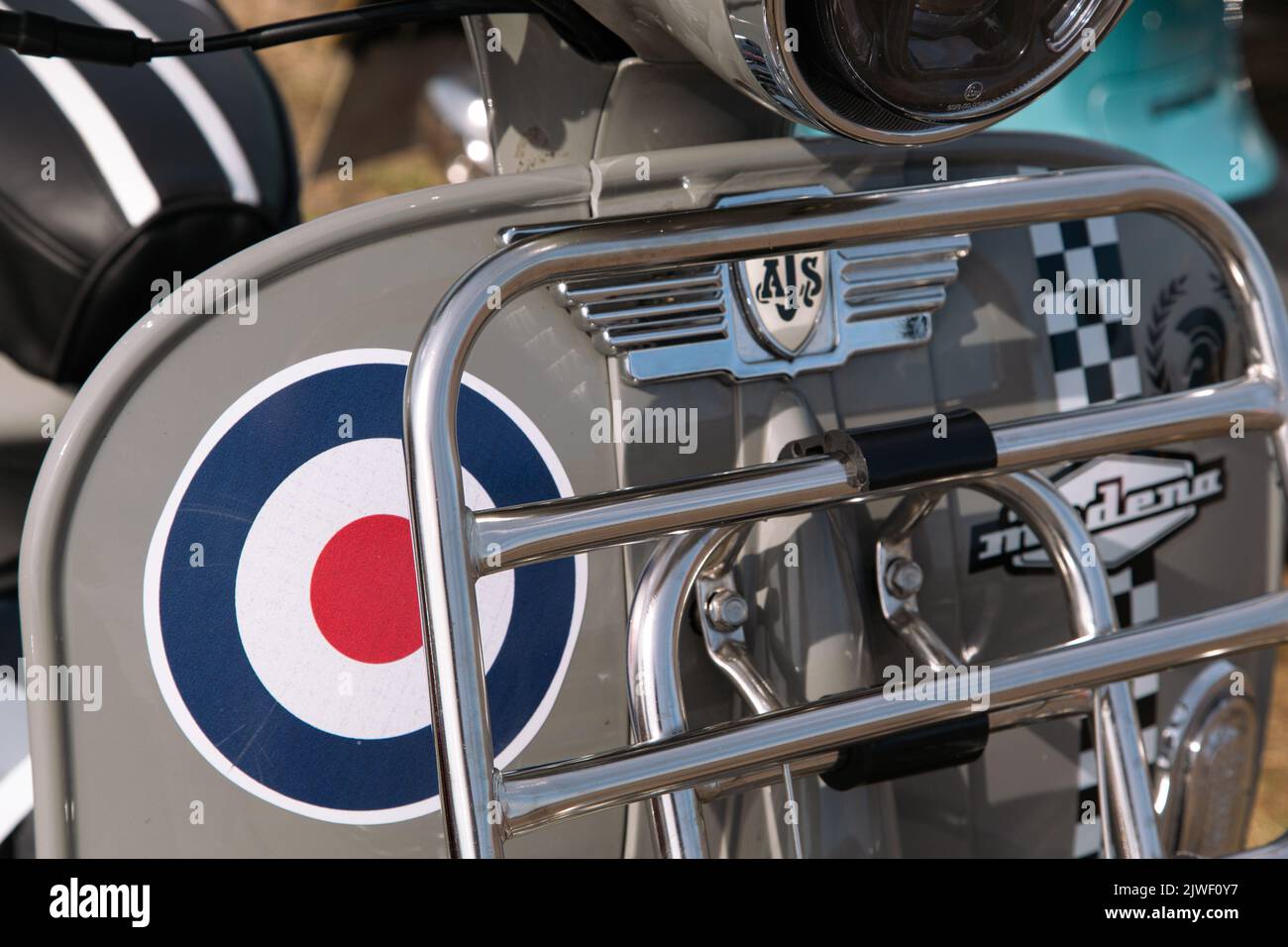 Isle of Wight Scooter Rally 2022 Stock Photo - Alamy