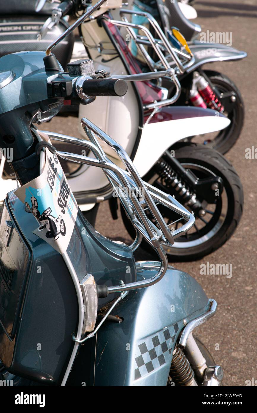 Isle of Wight Scooter Rally 2022 Stock Photo - Alamy