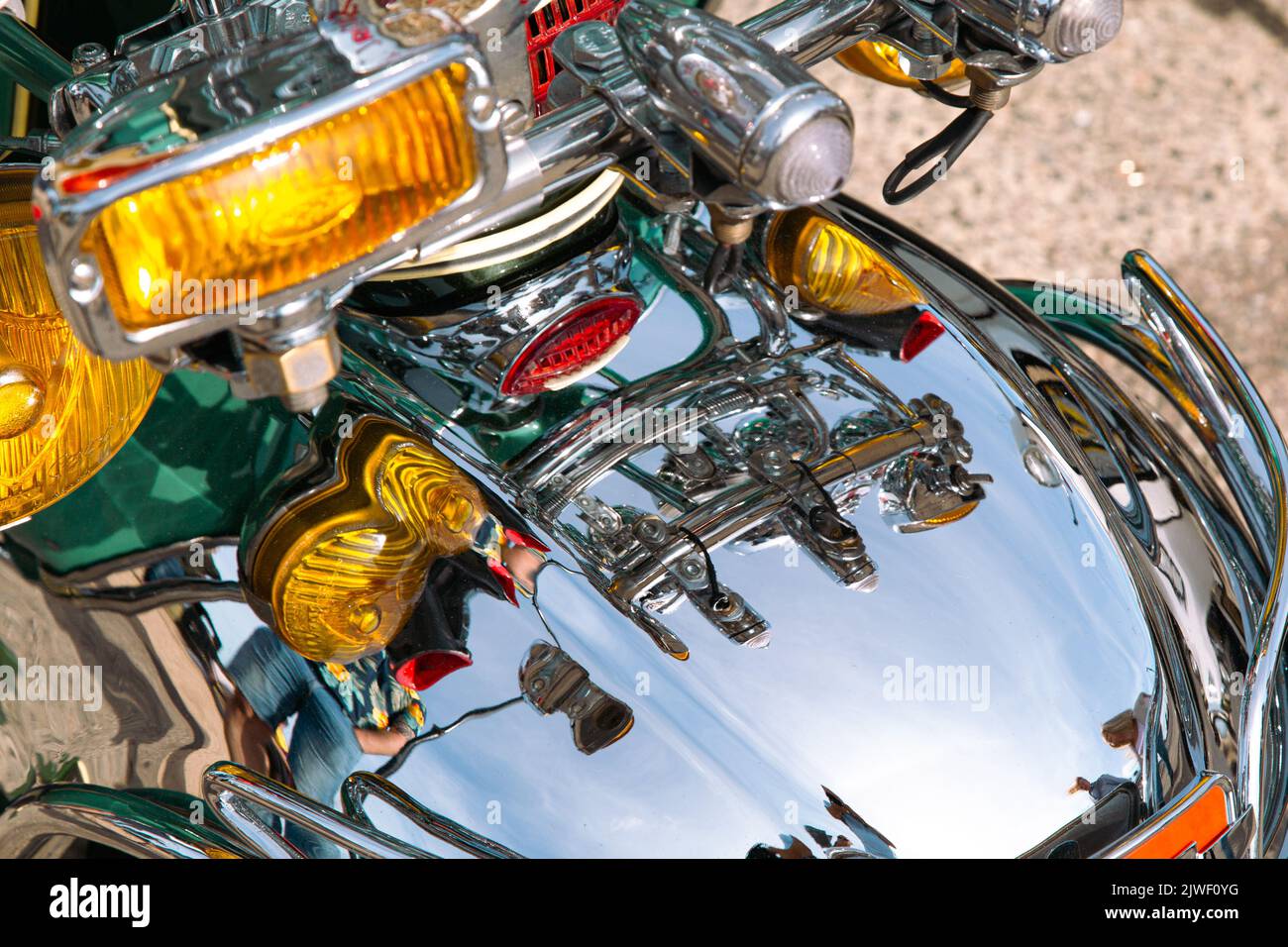Isle of Wight Scooter Rally 2022 Stock Photo - Alamy