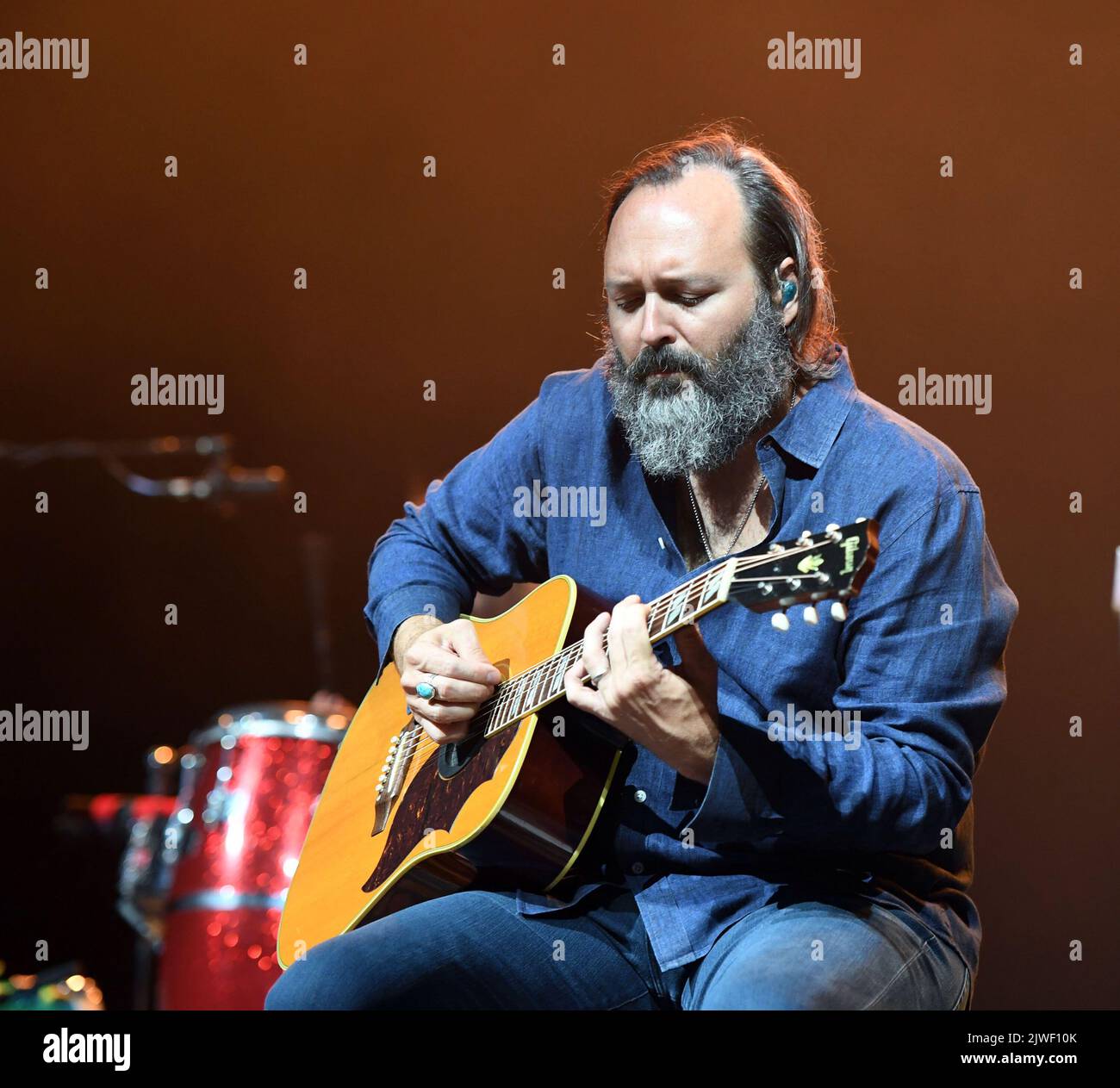 September 4, 2022, Portsmouth, Virginia, USA: Blackberry Smoke member ...