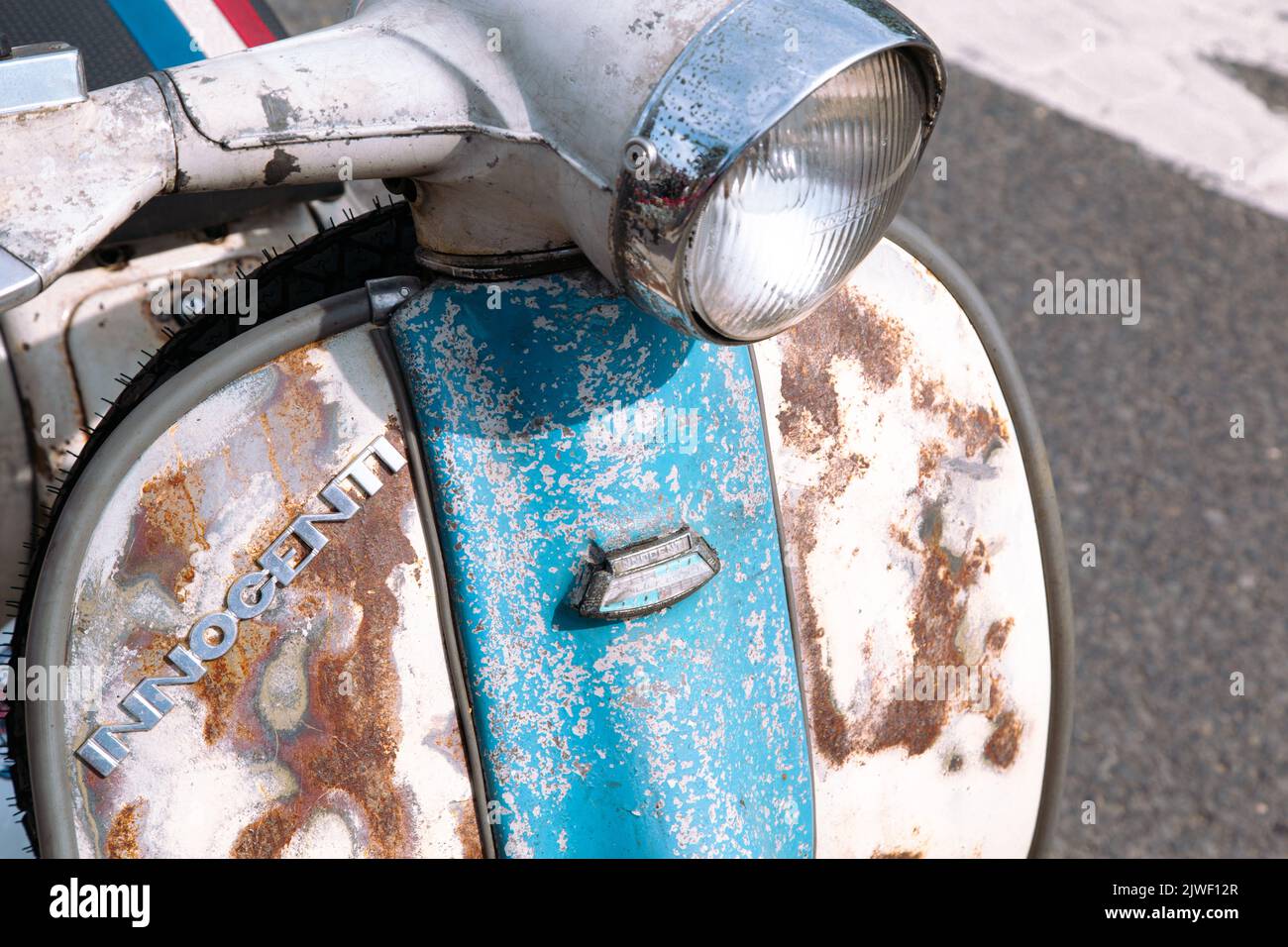 Isle of Wight Scooter Rally 2022 Stock Photo - Alamy