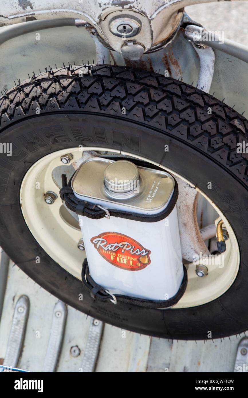 Isle of Wight Scooter Rally 2022 Stock Photo - Alamy