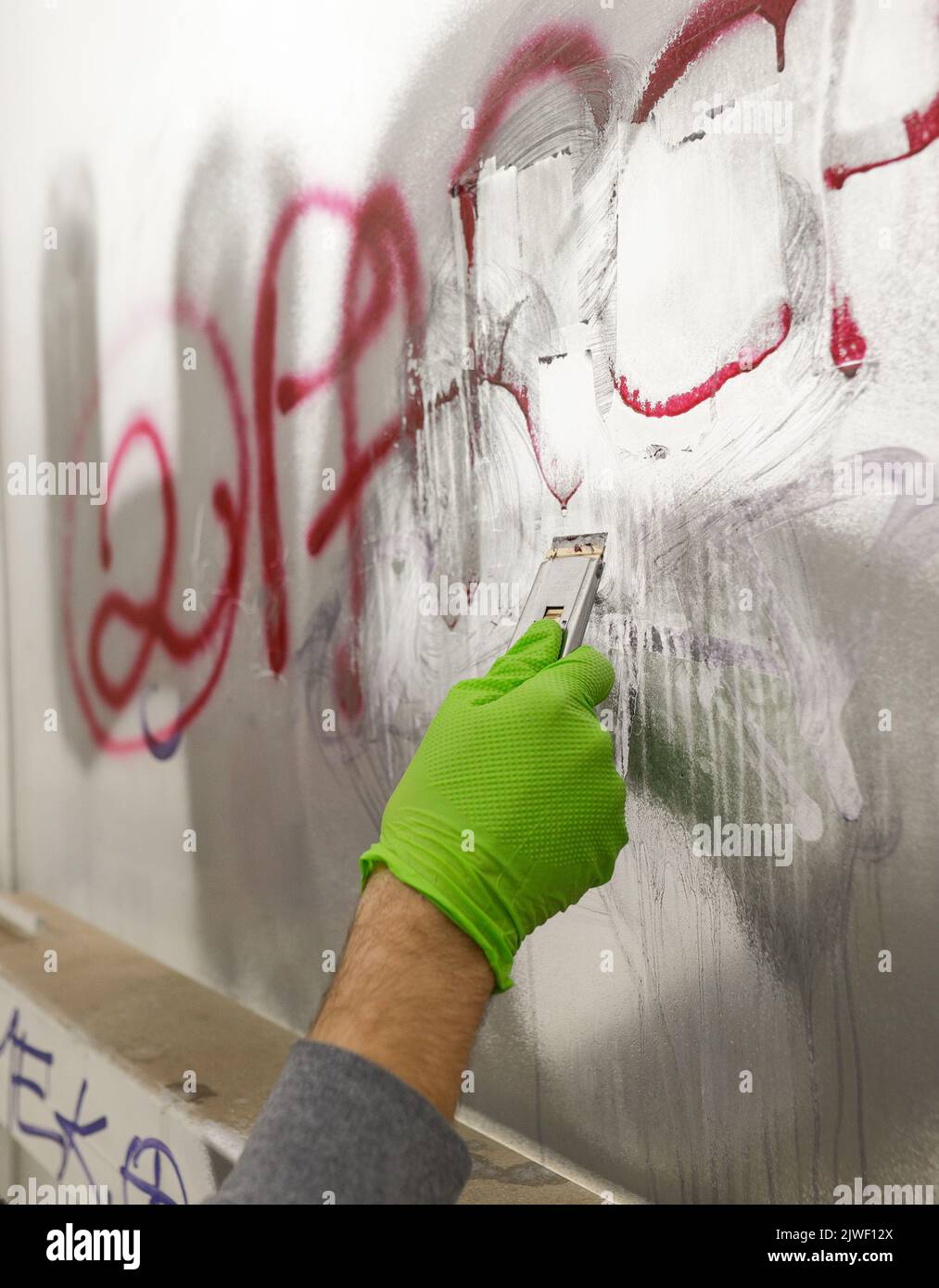 Bucharest, Romania - September 3, 2022: Details with the hand of a ...