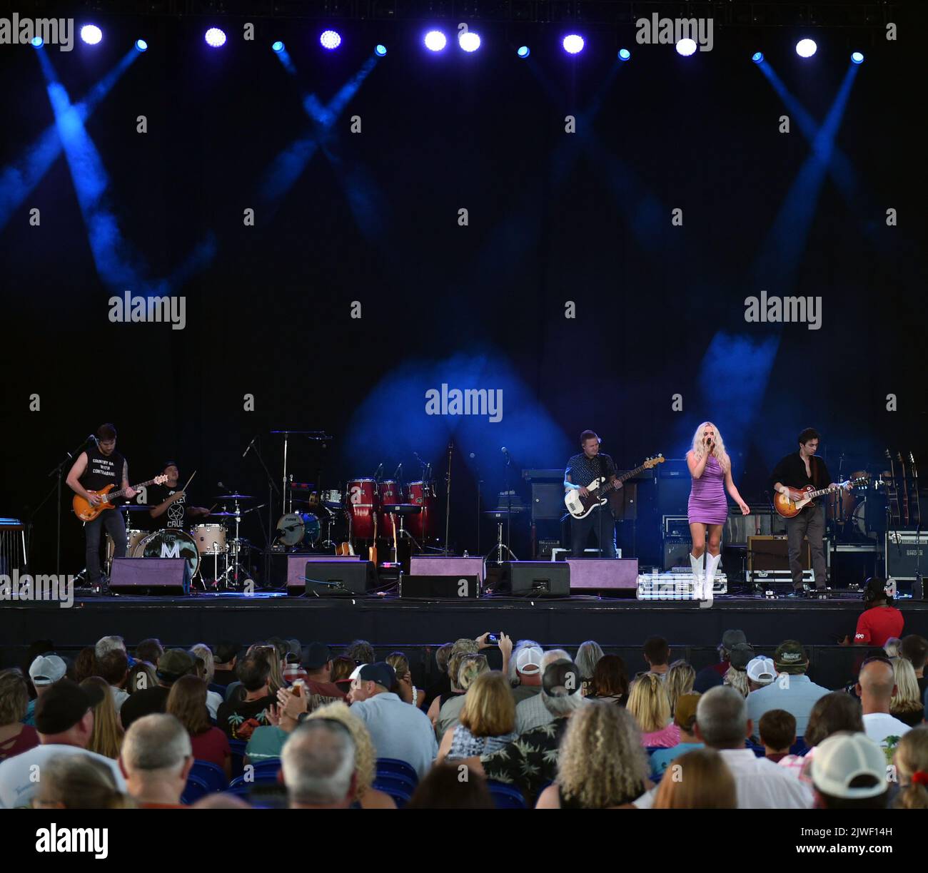 September 4, 2022, Portsmouth, Virginia, USA: MEGAN MORONEY brings some ...