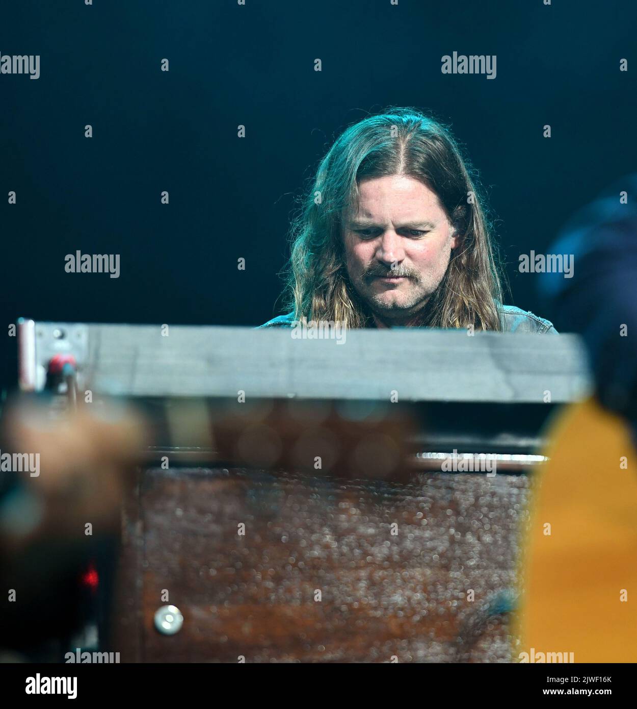 September 4, 2022, Portsmouth, Virginia, USA: Blackberry Smoke member ...