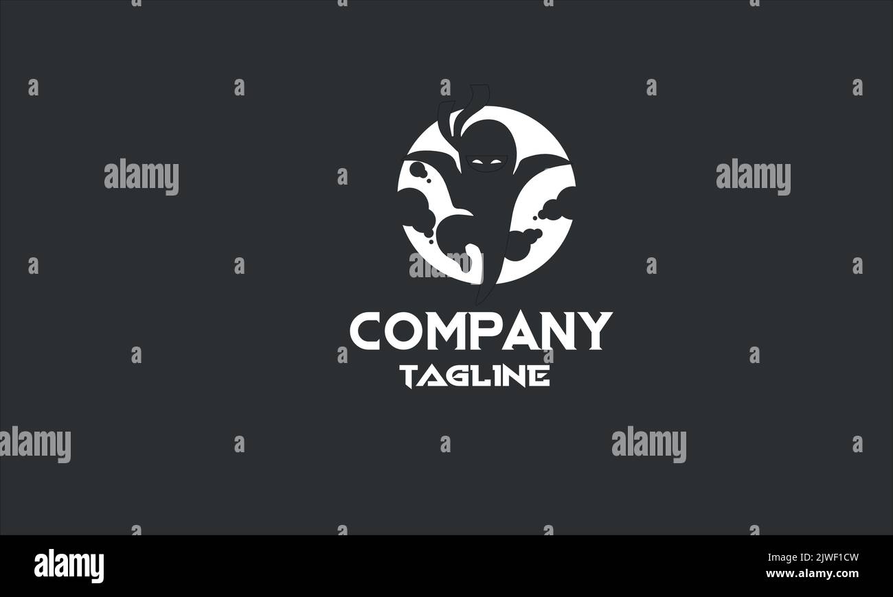 Gaming ninja logo Stock Vector Images - Alamy