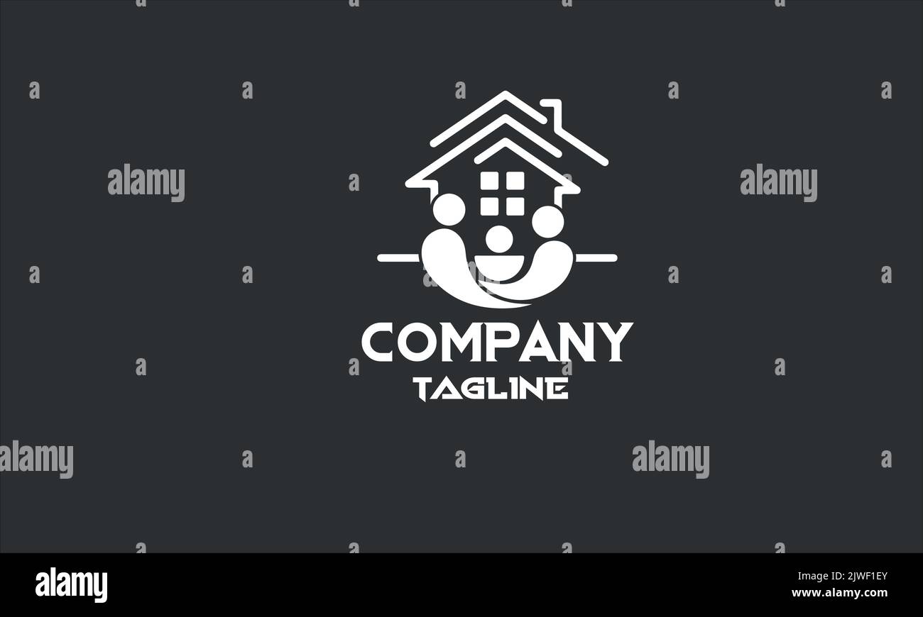 Life insurance flat line Stock Vector Images - Alamy