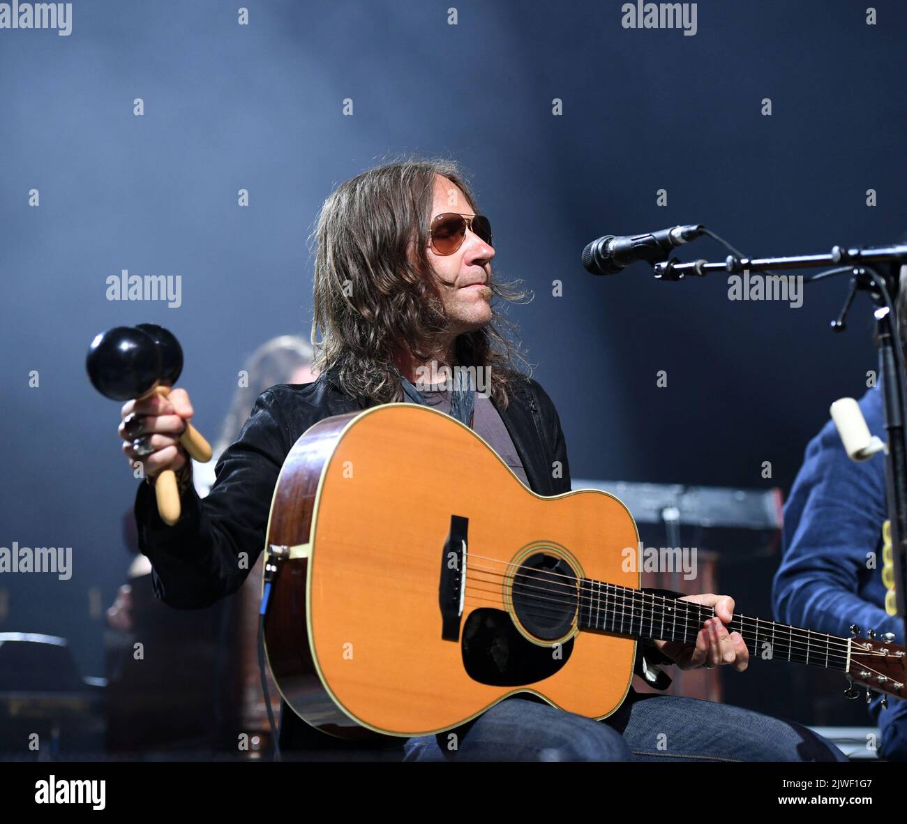 September 4, 2022, Portsmouth, Virginia, USA: Blackberry Smoke member ...