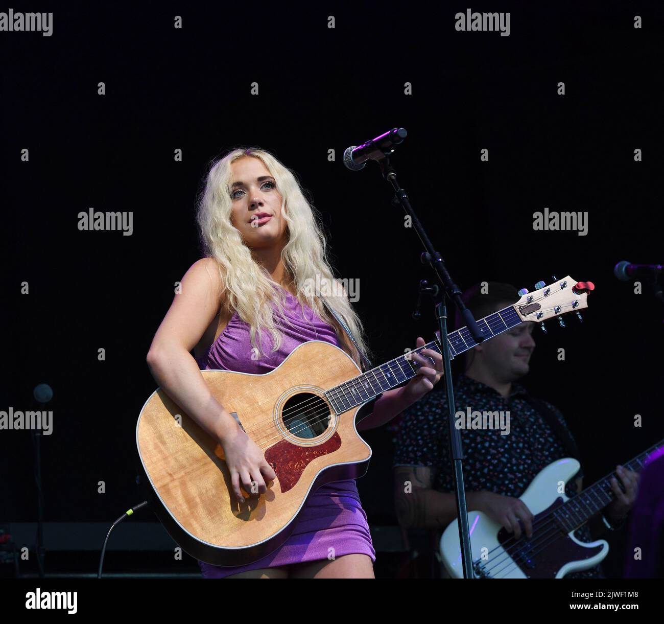 September 4, 2022, Portsmouth, Virginia, USA: MEGAN MORONEY brings some ...