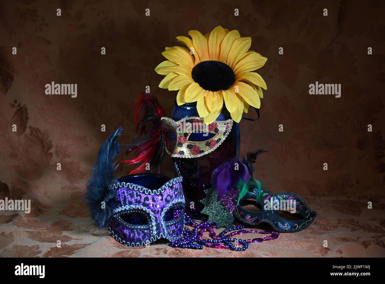 New Orleans Party Masks Stock Photo - Alamy
