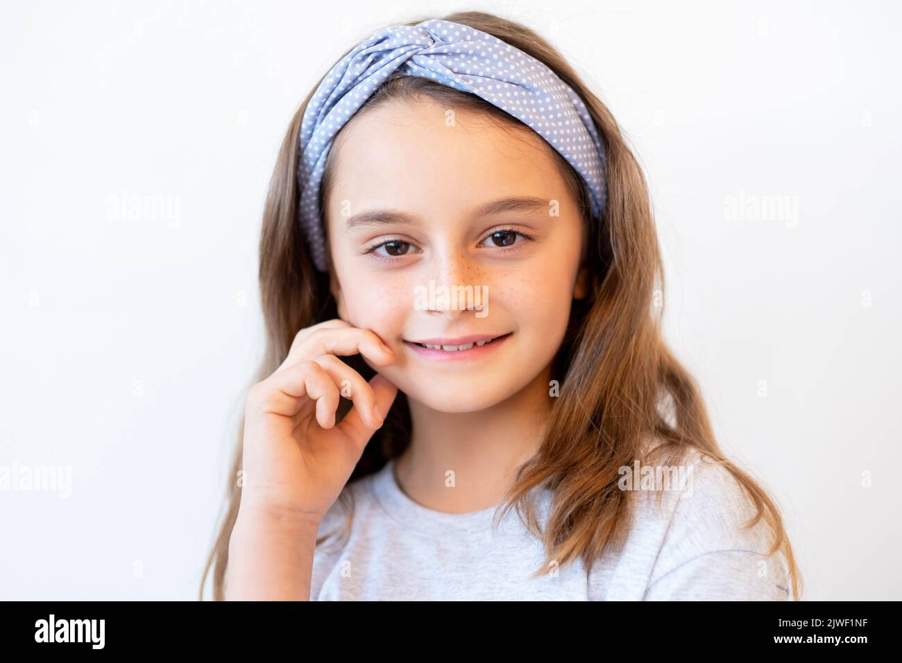 confident child portrait cheerful little girl face Stock Photo - Alamy confident child portrait cheerful little girl face Stock Photo - Alamy