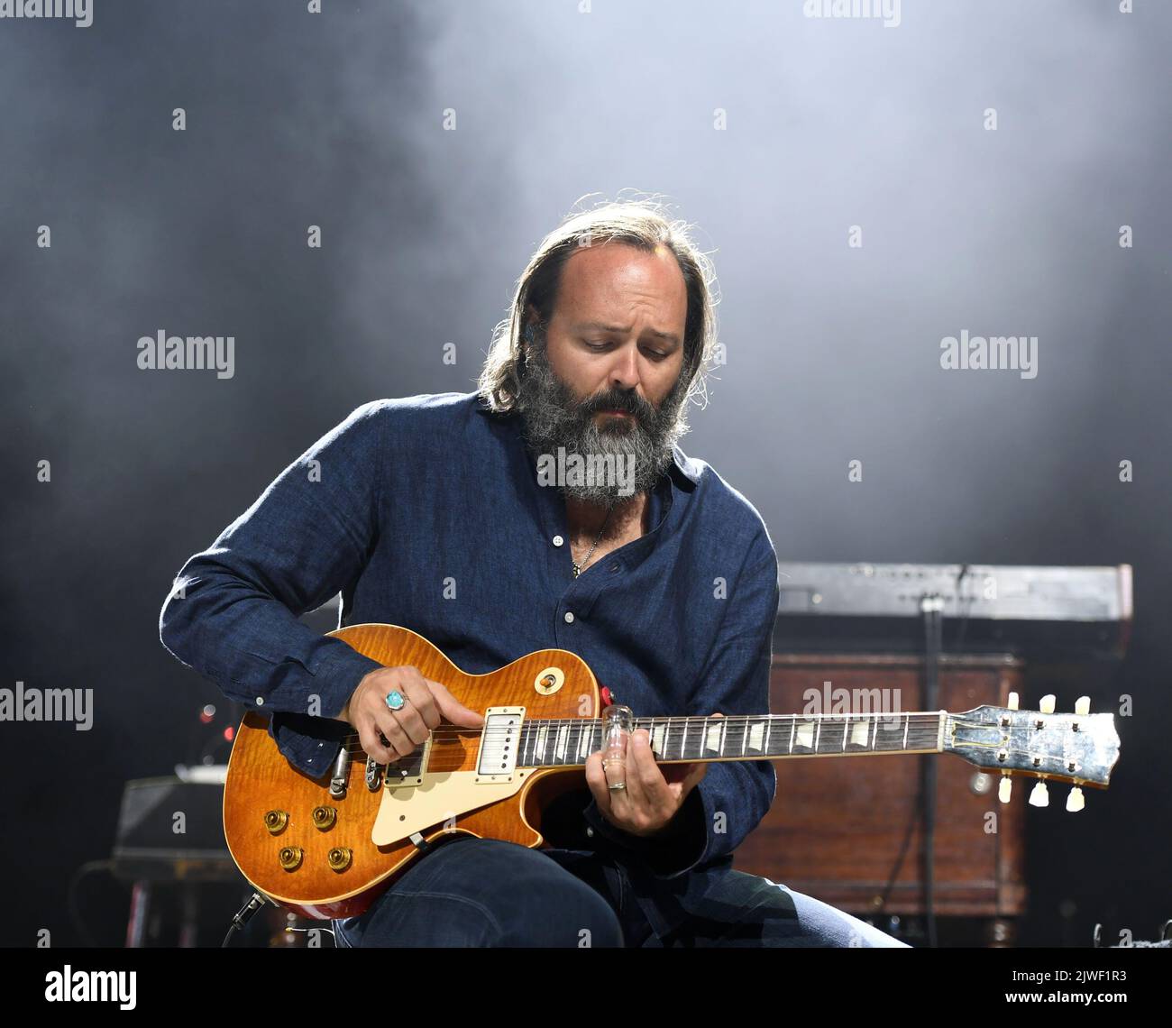 September 4, 2022, Portsmouth, Virginia, USA: Blackberry Smoke member ...