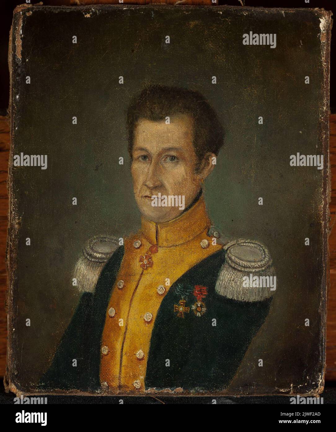Portrait of general Kazimierz Trzciński. nieznany malarz polski ...