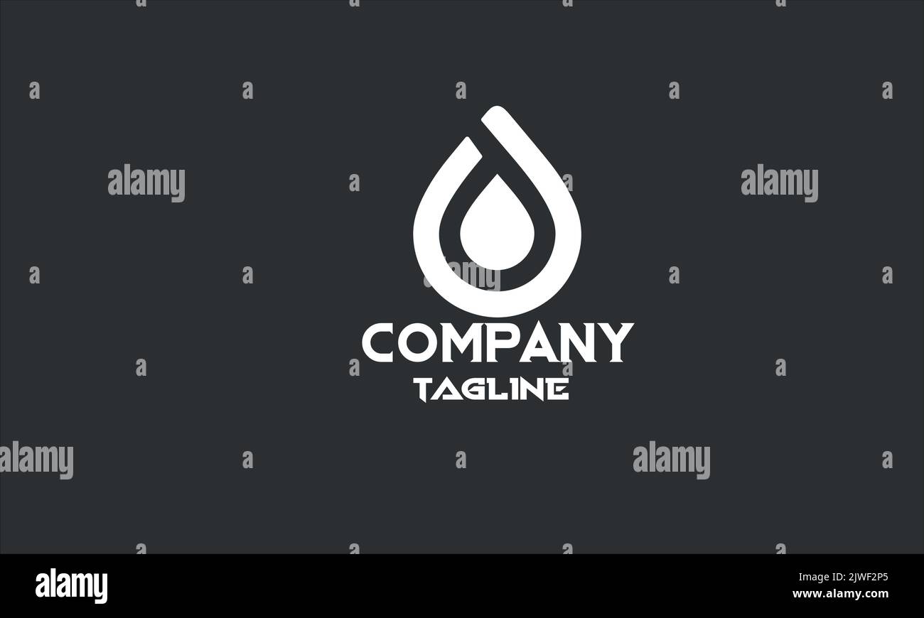 minimal petrol pump logo template Stock Vector Image & Art - Alamy