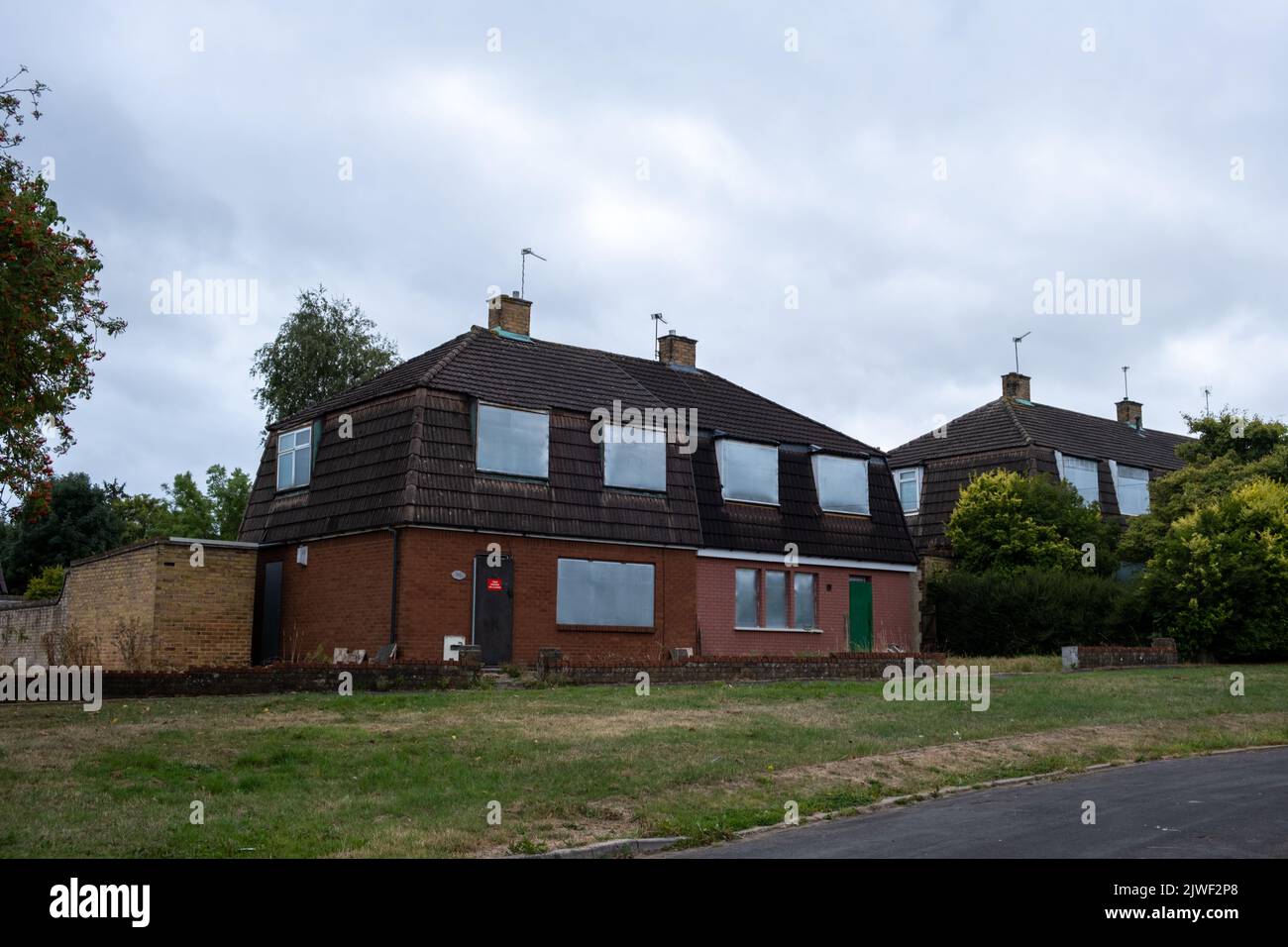 Boarded up houses in the area of Barrs Court, Bristol which are ... Boarded up houses in the area of Barrs Court, Bristol which are ...
