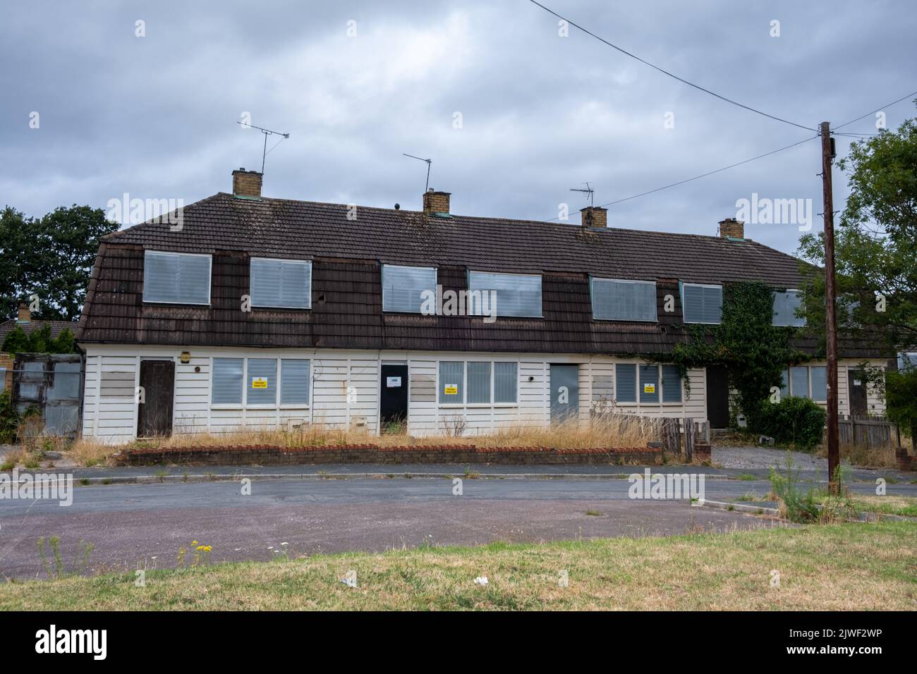 Boarded up houses in the area of Barrs Court, Bristol which are ... Boarded up houses in the area of Barrs Court, Bristol which are ...