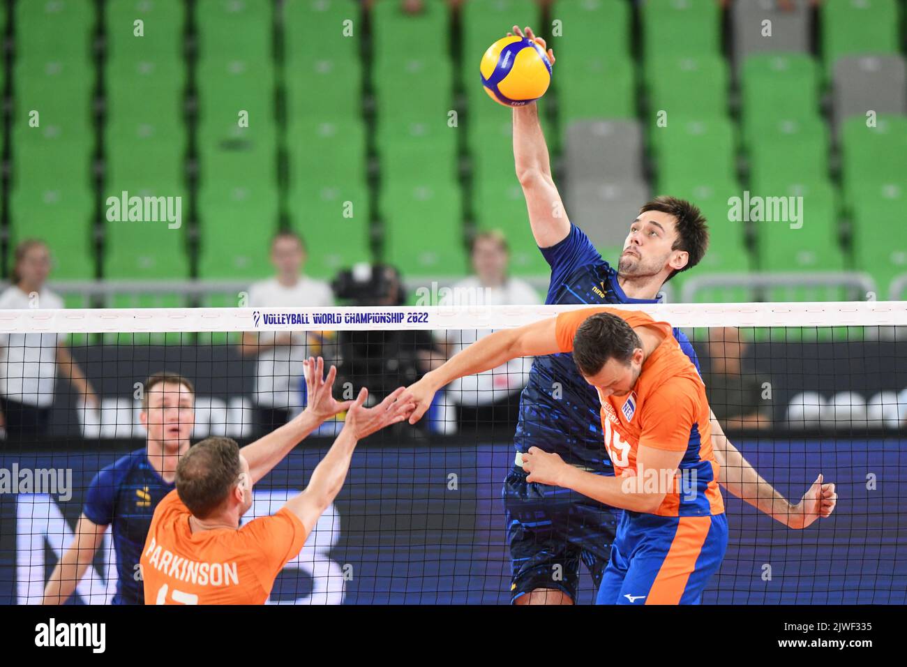 Maksym Drozd (Ukraine), Michael Parkinson, Freek de Weijer (Netherlands ...