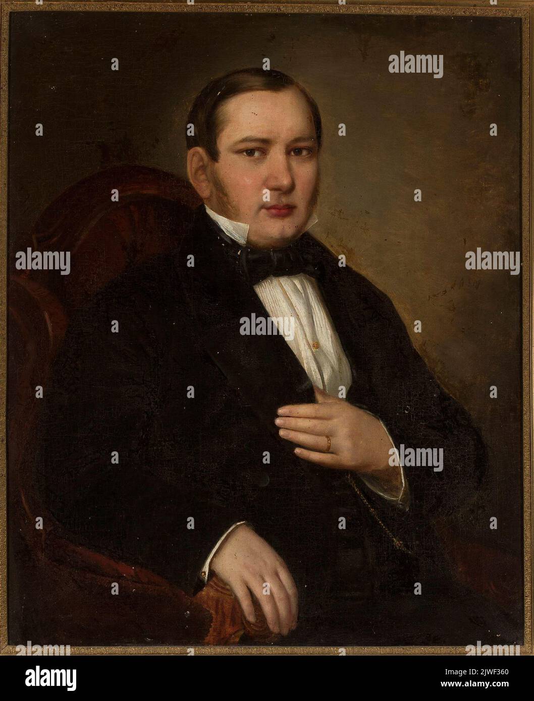 Portrait of Mr. Lempke. Mieroszewski, Ambroży (1800-1879), painter ...