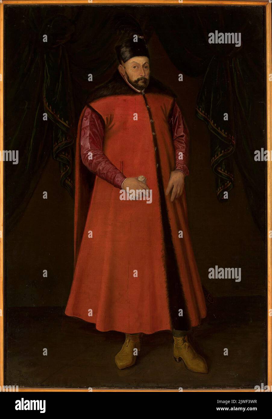 Portrait of Stephen Báthory. Lesser, Aleksander (1814-1884), painter ...