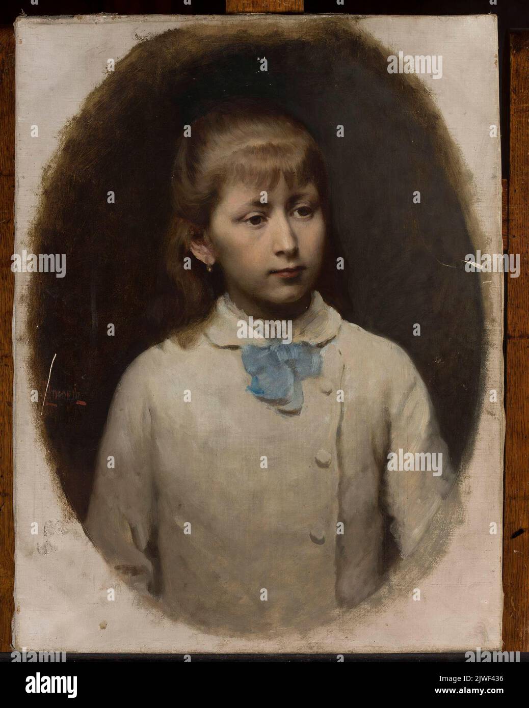 Portrait of Zosia Kraszewska (1863–?). Horowitz, Leopold (1838-1917 ...