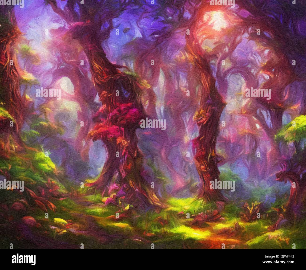 Concept Art Landscape Forest