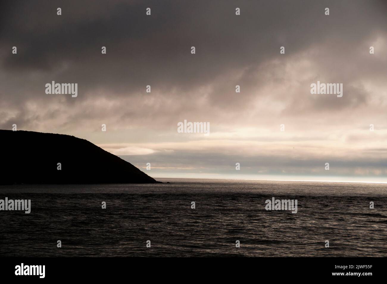 The Bay of Youghal on the estuary of River Blackwater in Ireland Stock ...