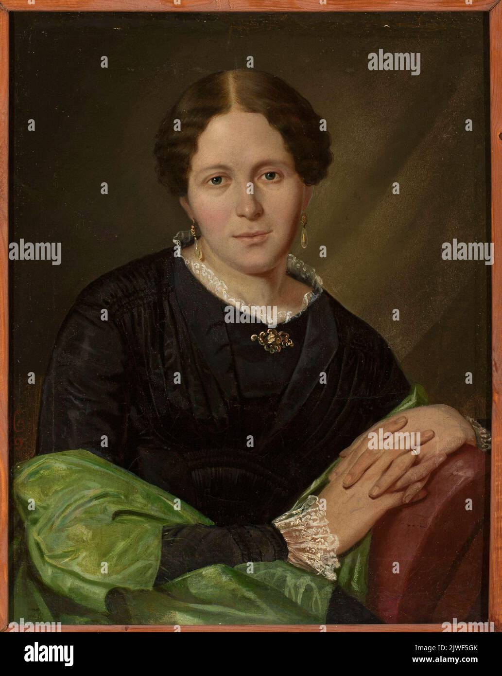 Portrait of Maria Józefowicz née Rychter. Mielnicki, Franciszek (ca ...