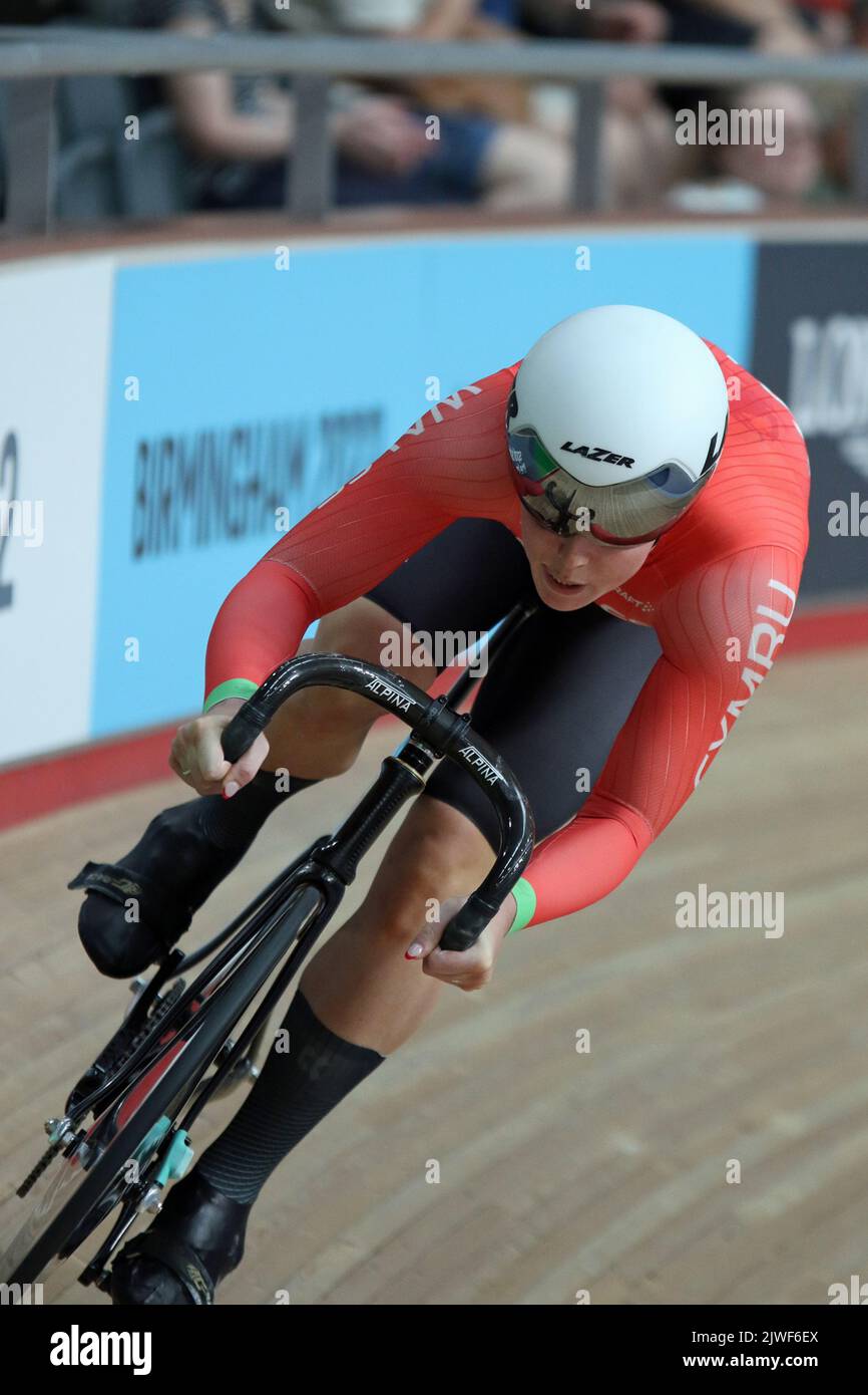 Emma FINUCANE of Wales in the Women's Sprint cycling at the 2022 ...