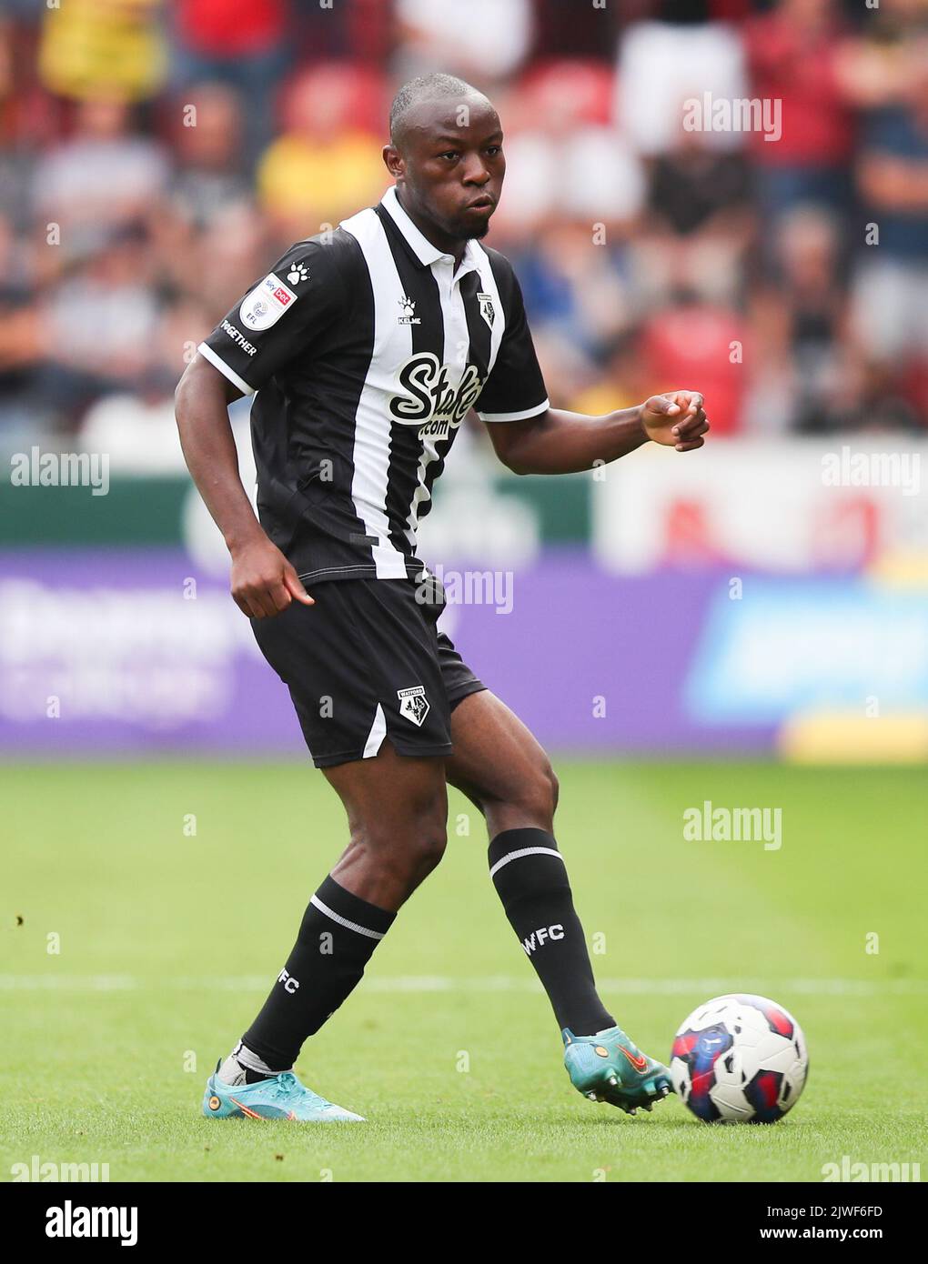 Watford’s Edo Kayembe during the Sky Bet Championship match at the ...
