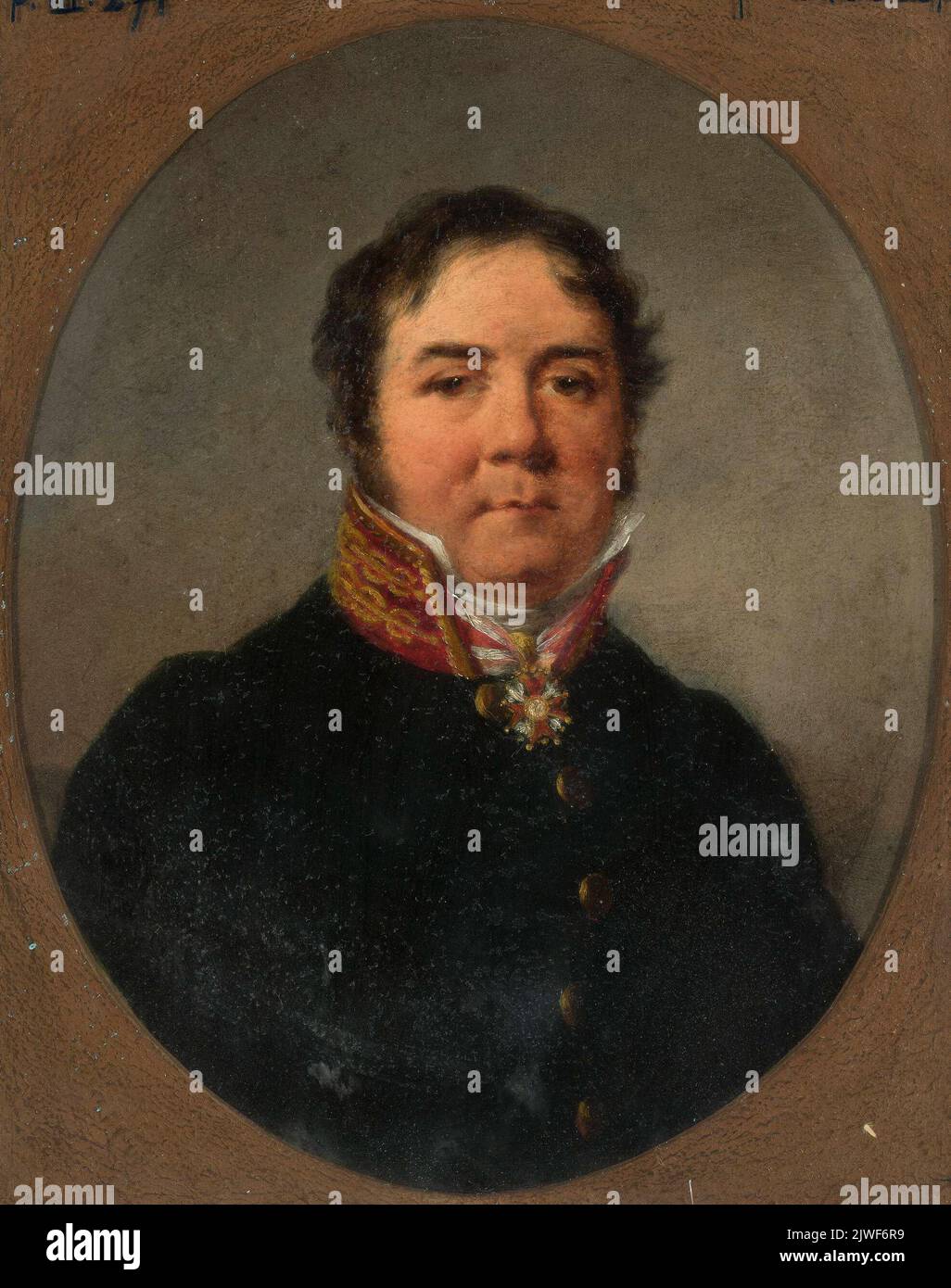 Portrait of Antoni Erazm Makarowicz. Molinari, Aleksander Ludwik (1805 ...