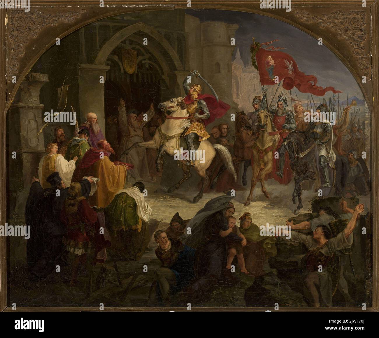 Entry of Bolesław the Brave into Kiev. Smokowski, Wincenty (1797-1876 ...