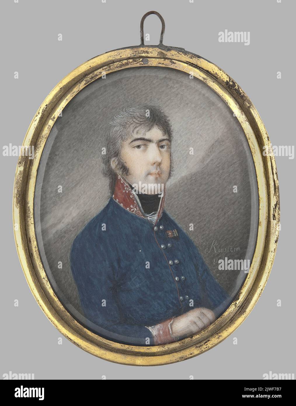 Portret wojskowego (urzędnika?) Profesor Heinrich Bojanus?. Rustem, Jan ...