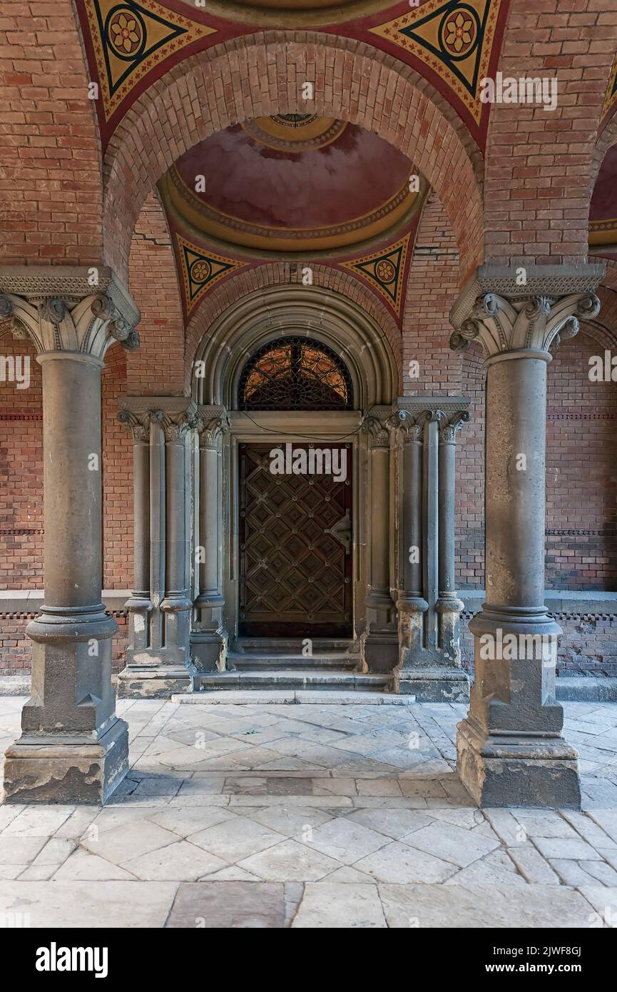 Interior of Chernivtsi National University, former Residence of ...