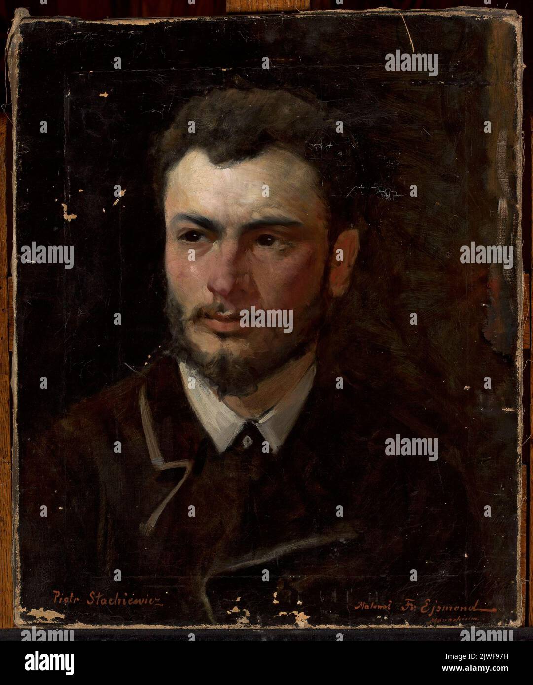Portrait of Piotr Stachiewicz (1858–1938). Ejsmond, Franciszek (1859 ...