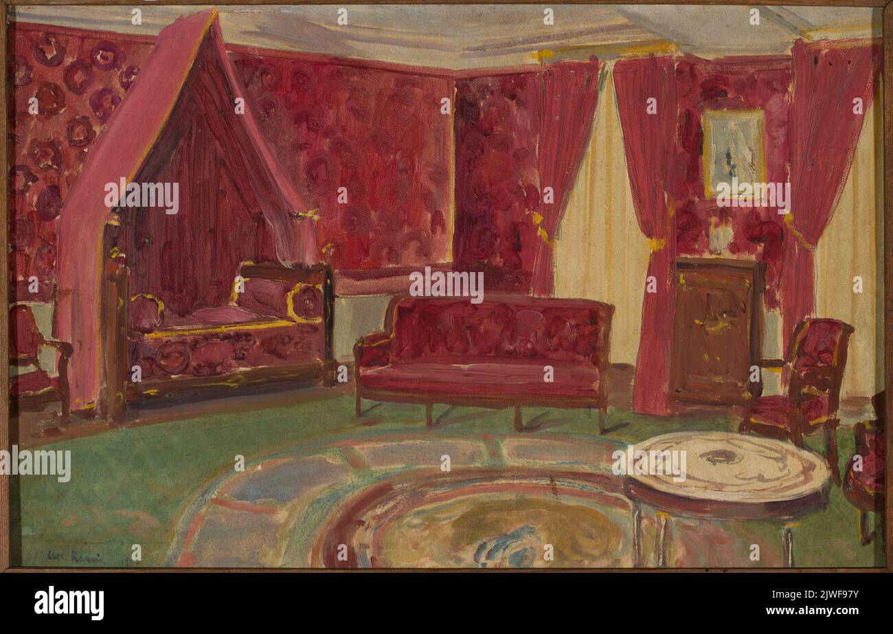 Bonaparte's bedroom. Kamir-Kaufmann, Leon (1872-1933), painter Stock ...