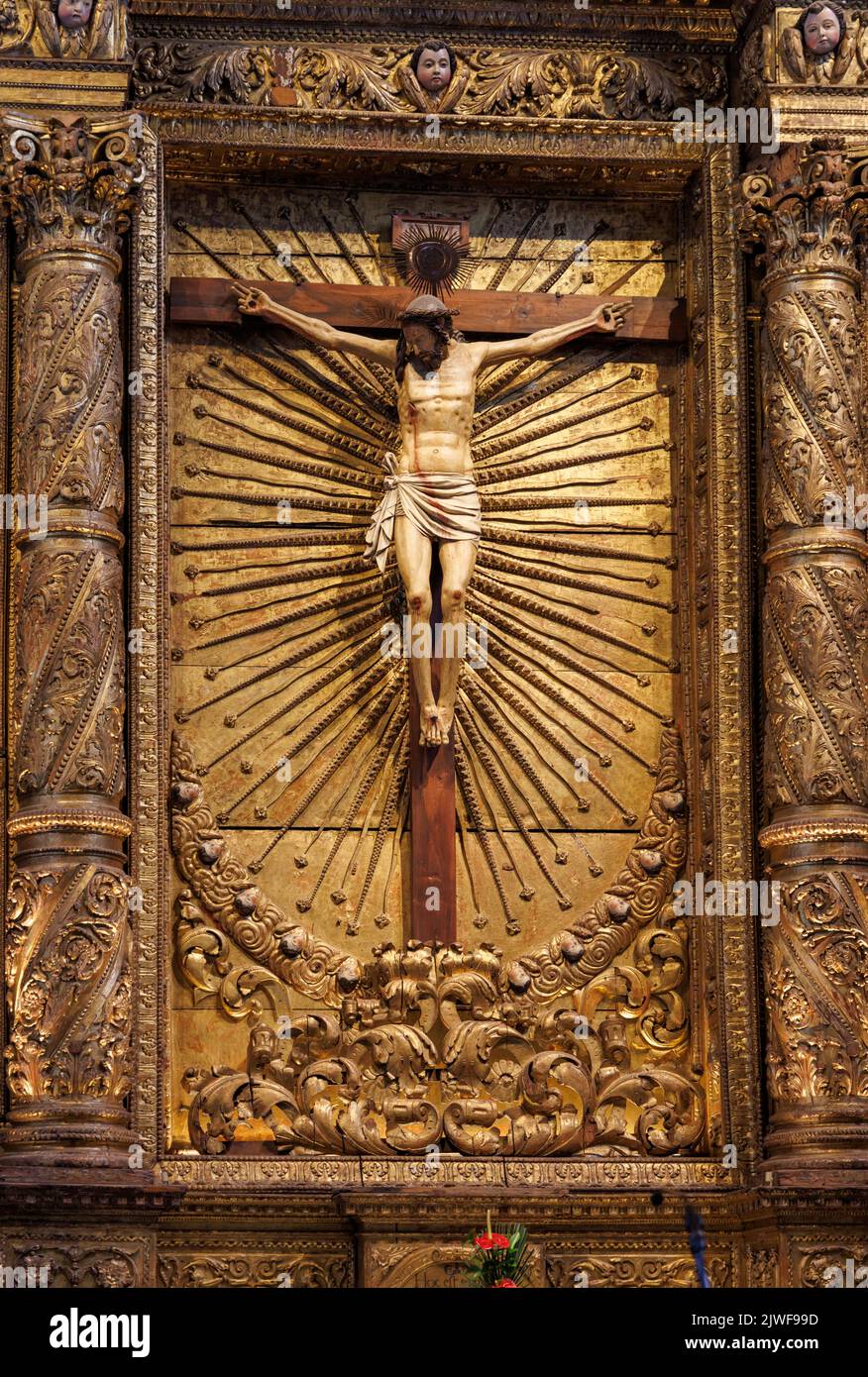 Altar of Senhor Bom Jesus in Cathedral of Our Lady of the Assumption ...