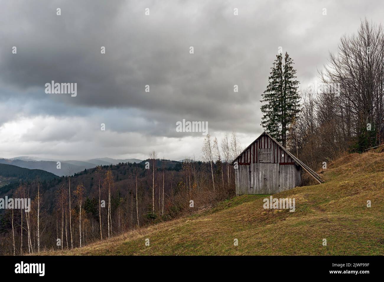 Prykarpattia (Subcarpathia) countryside in Ukraine Stock Photo - Alamy