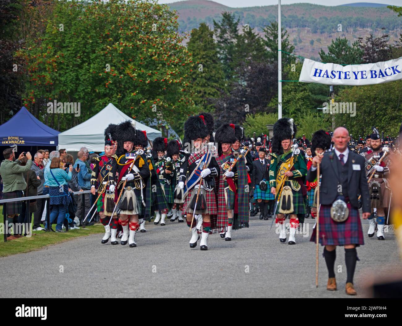 Braemar Royal Highland Gathering 2022. 3rd September 2022. Braemar ...