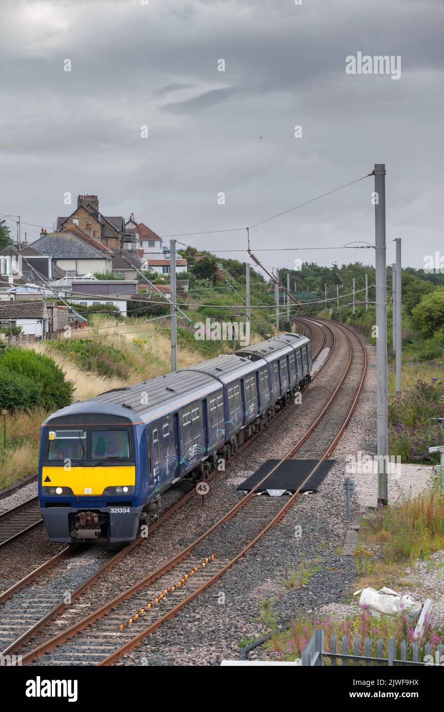 Operated By GB Rail Freight a Swift Express parcels demonstration train ...